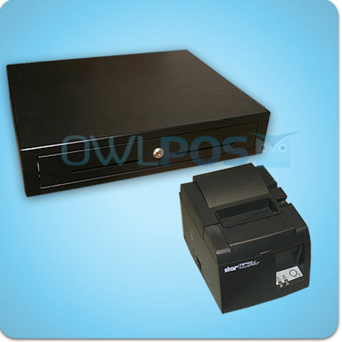 Square Stand Hardware Bundle TSP143U USB Receipt Printer + Cash Drawer ...